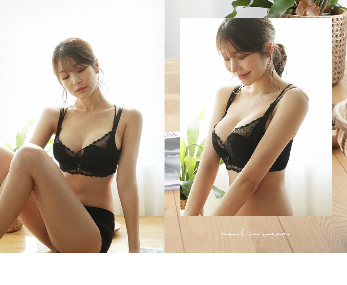 2WAYバックポイントプブラ&ショーツSET・全3色 | レディースファッション通販 - DHOLIC