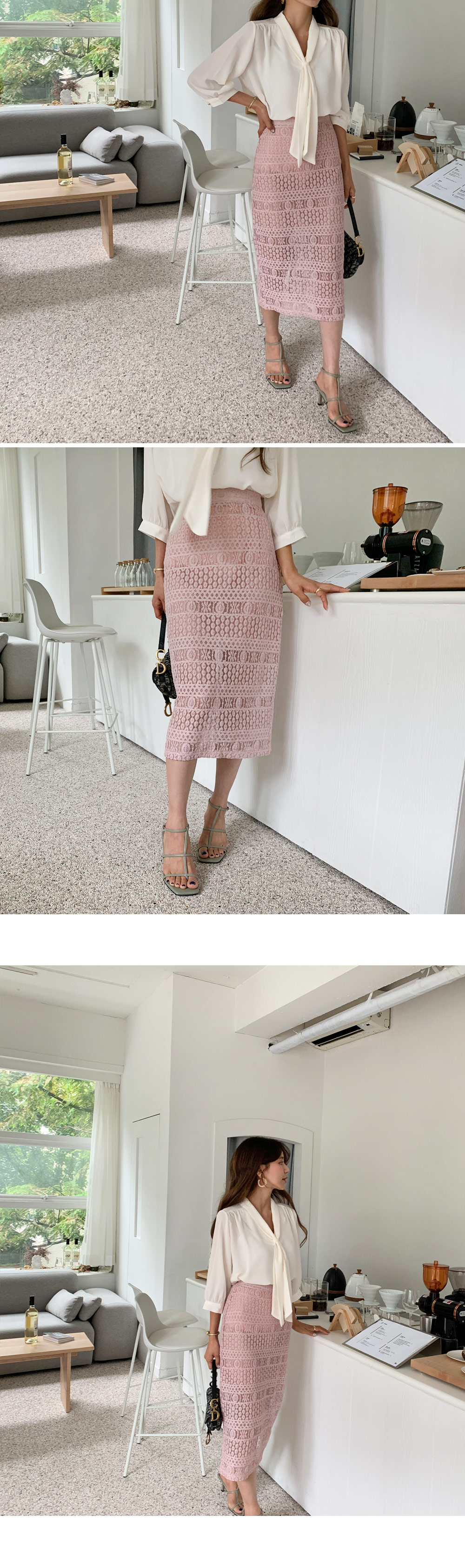 ネックリボンブラウス・全3色 | レディースファッション通販 - DHOLIC