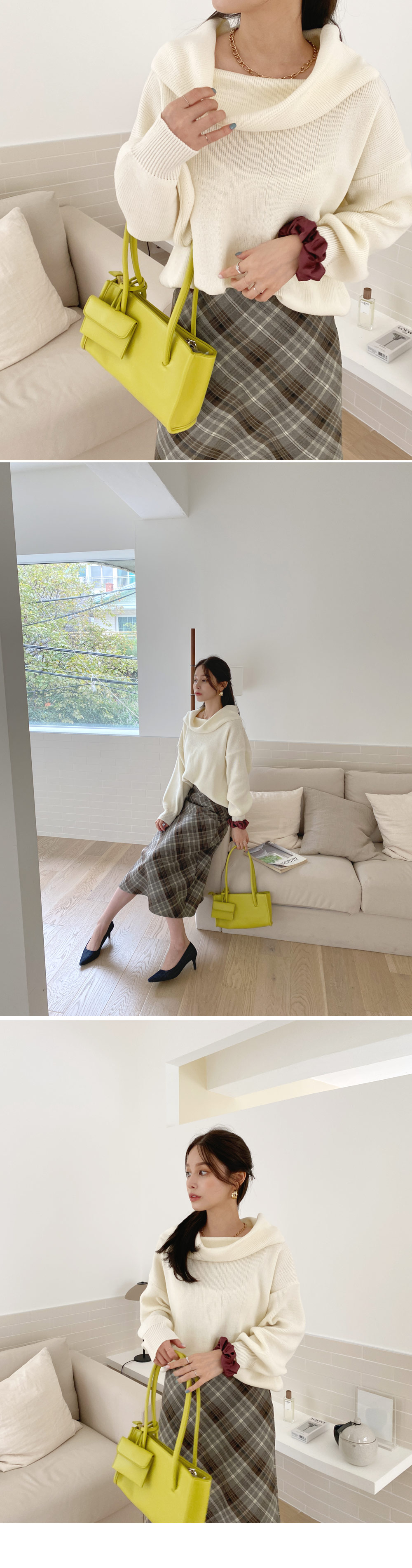 2TYPEオフショルニット・全4色 | レディースファッション通販 - DHOLIC