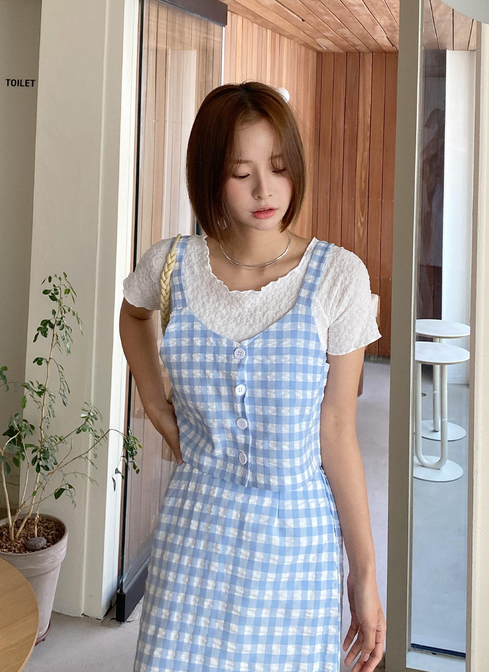 2WAYリンクル半袖Tシャツ・全5色 | レディースファッション通販 - DHOLIC