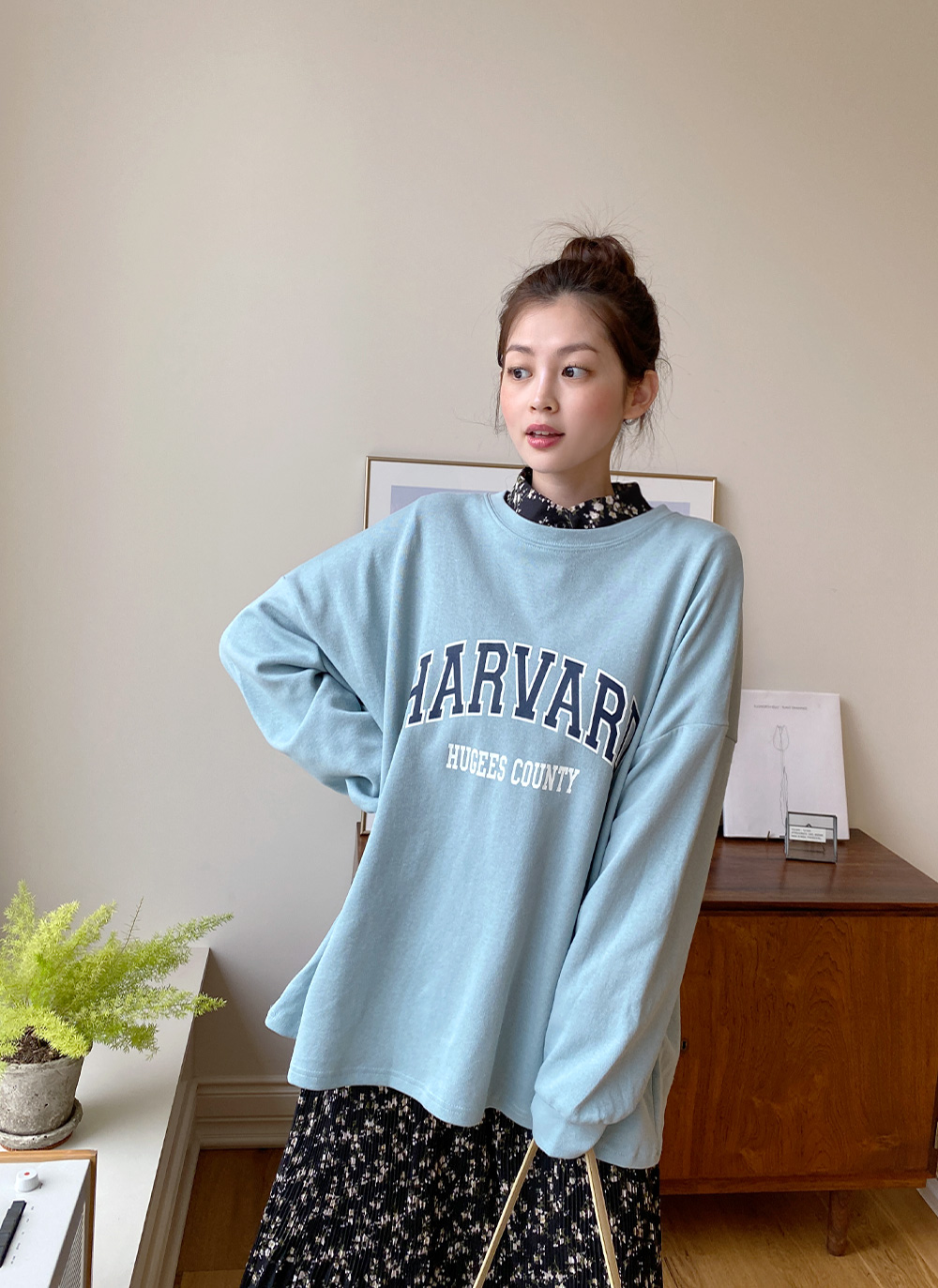 HARVARDロングスウェット | レディースファッション通販 - DHOLIC HARVARDロングスウェット | レディースファッション通販 - DHOLIC