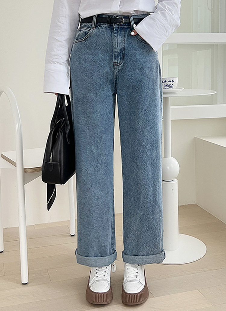 バックラインポケットワイドデニムパンツ | レディースファッション通販 - DHOLIC