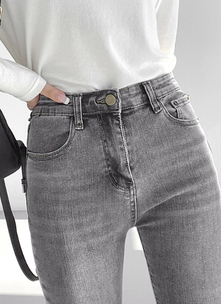 スキニーブラックデニムパンツ | レディースファッション通販 - DHOLIC