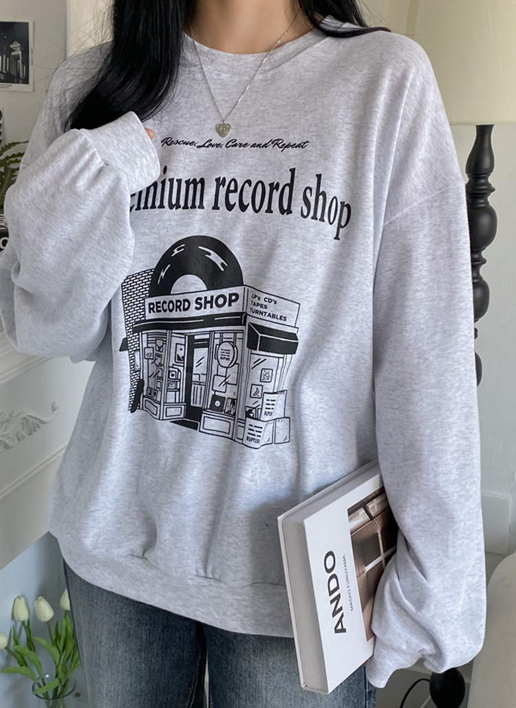 record shopスウェット | レディースファッション通販 - DHOLIC