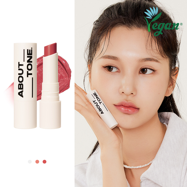 [アバウトトーン] スムーズバターリップバーム | 韓国コスメ通販 - DHOLIC