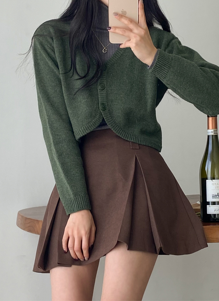 スリーボタンボレロカーディガン | レディースファッション通販 - DHOLIC