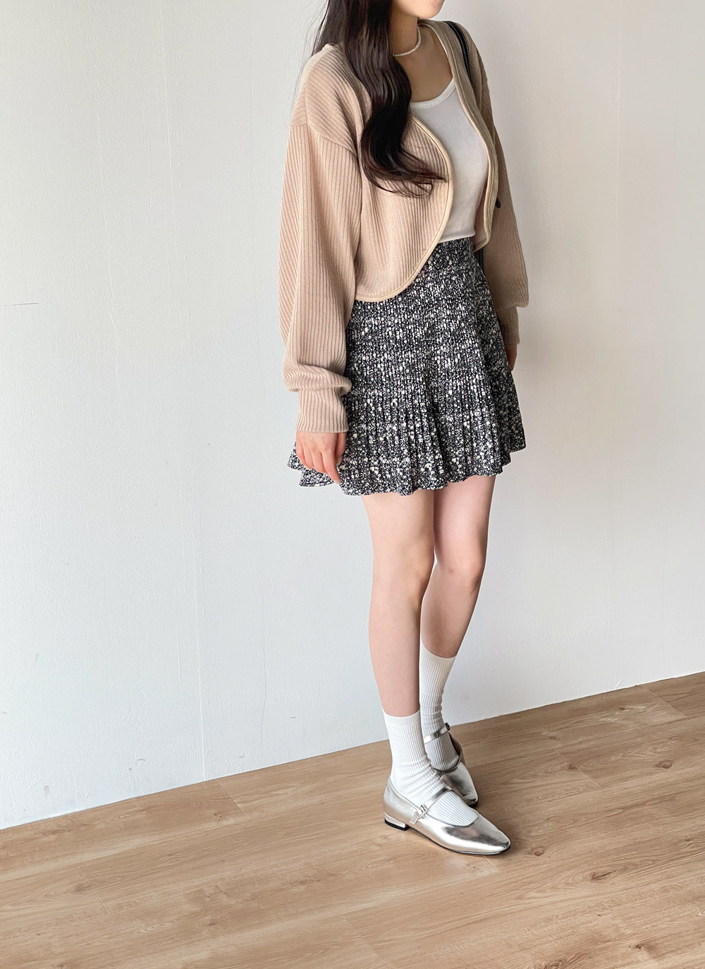 ホワイトキャミ&リブボレロSET | レディースファッション通販 - DHOLIC