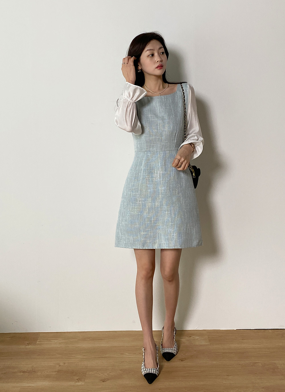 オーバルフェイクパールネックレス | レディースファッション通販 - DHOLIC