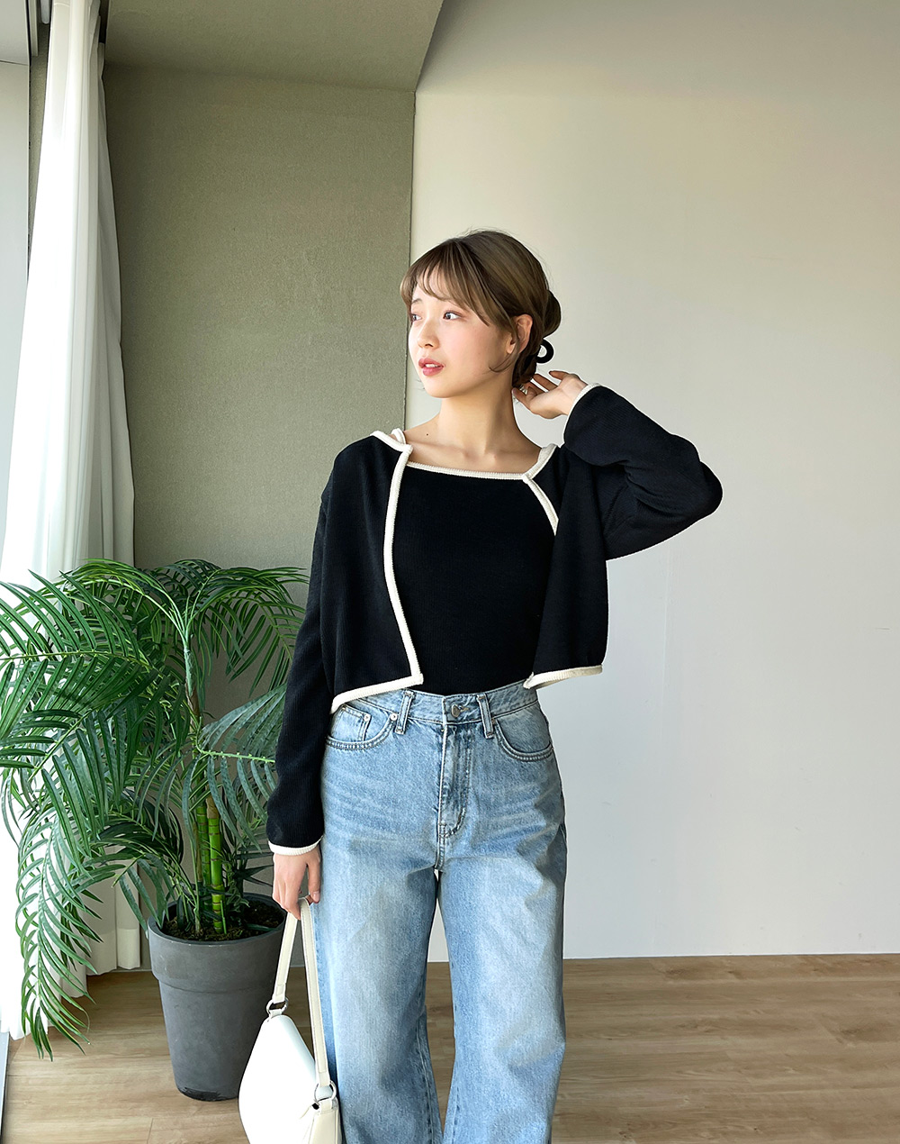 *再入荷*配色キャミ＆カーディガンSET | レディースファッション通販 - DHOLIC