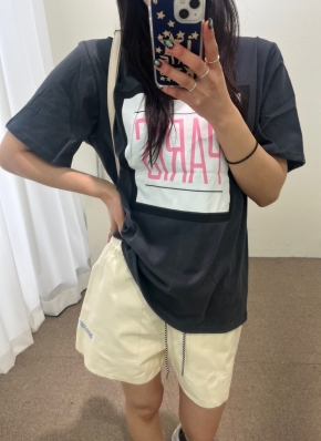 PARISラウンド半袖Tシャツ | レディースファッション通販 - DHOLIC