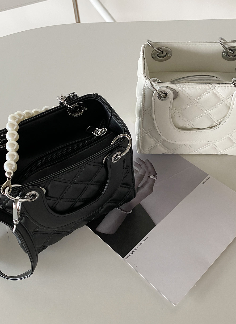 3WAYキルトスクエアバッグ | レディースファッション通販 - DHOLIC