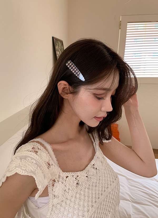 ギンガムチェックヘアピン | レディースファッション通販 - DHOLIC ギンガムチェックヘアピン | レディースファッション通販 - DHOLIC