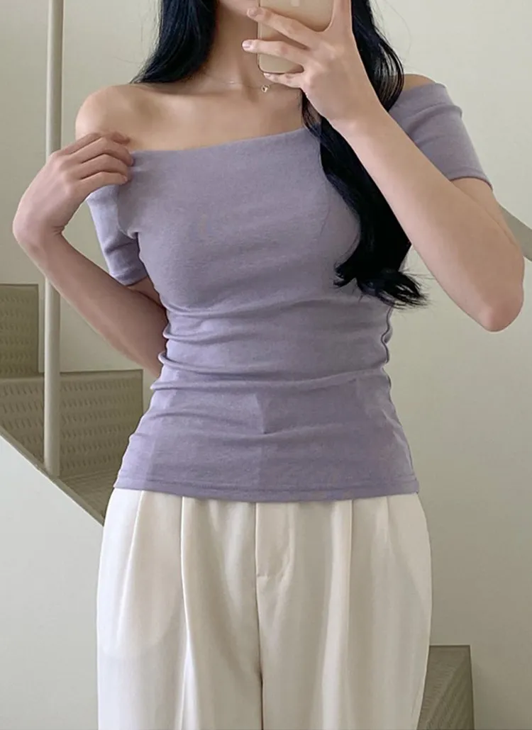 2TYPEオフショル半袖Tシャツ | レディースファッション通販 - DHOLIC