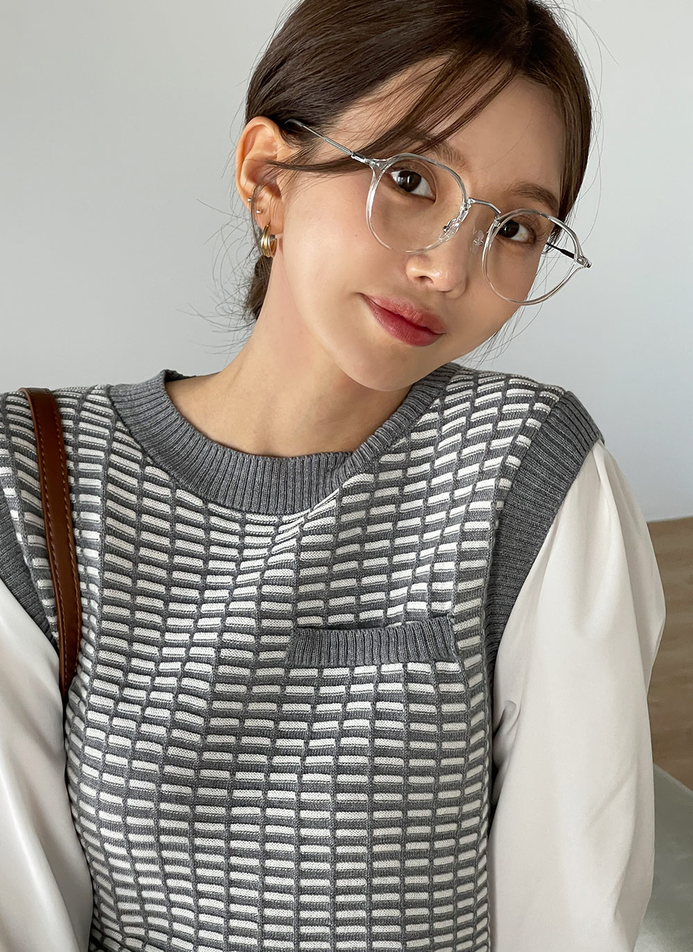 ケース付UV400ラウンドメガネ | レディースファッション通販 - DHOLIC