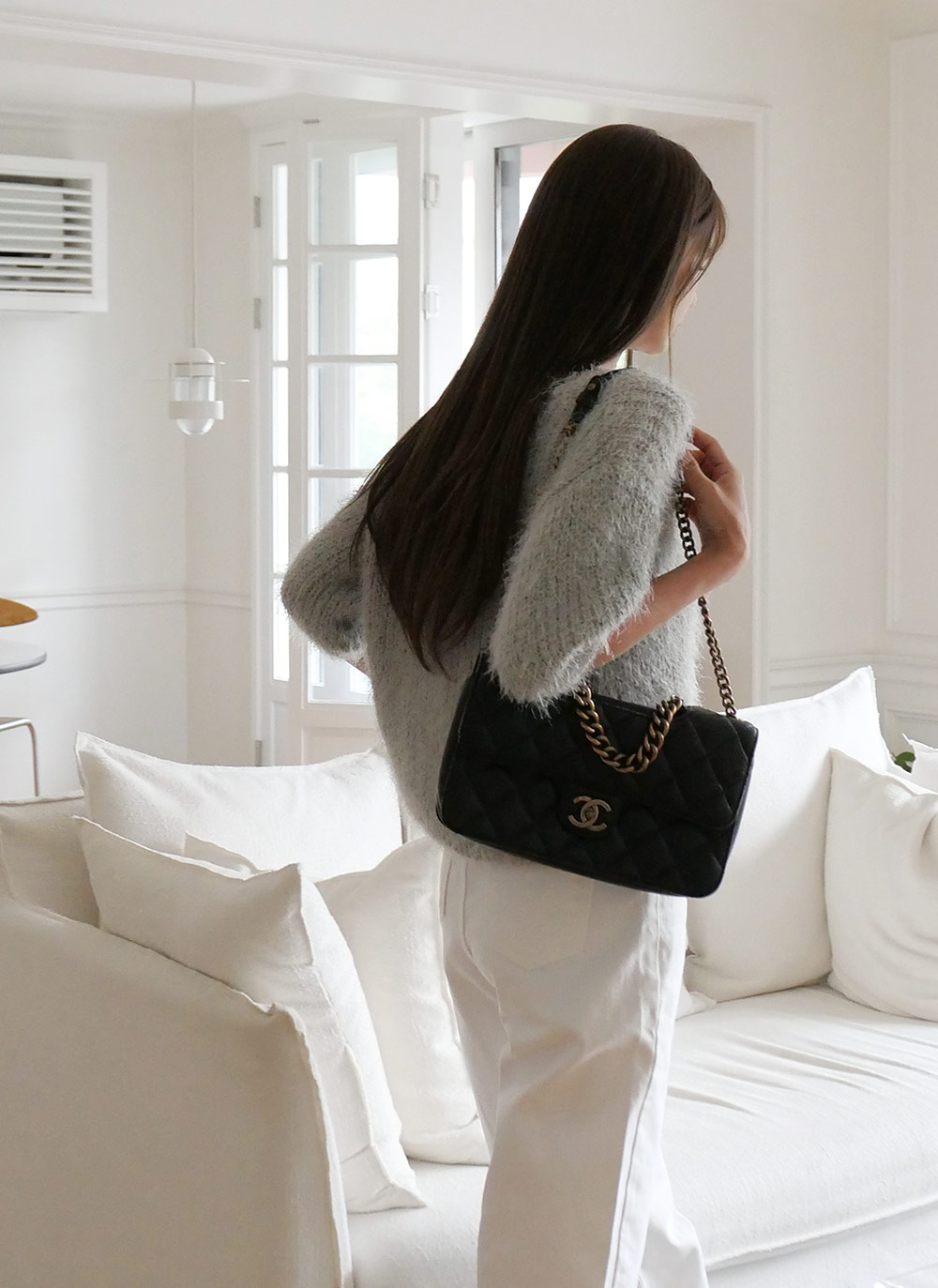 ファータッチVネックニット | レディースファッション通販 - DHOLIC