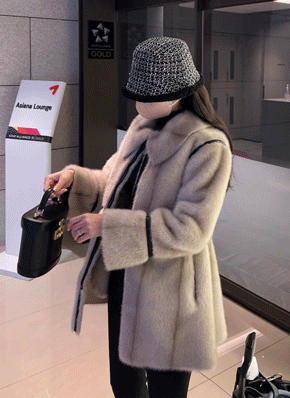 レザー調配色エコファージャンパー | レディースファッション通販 - DHOLIC