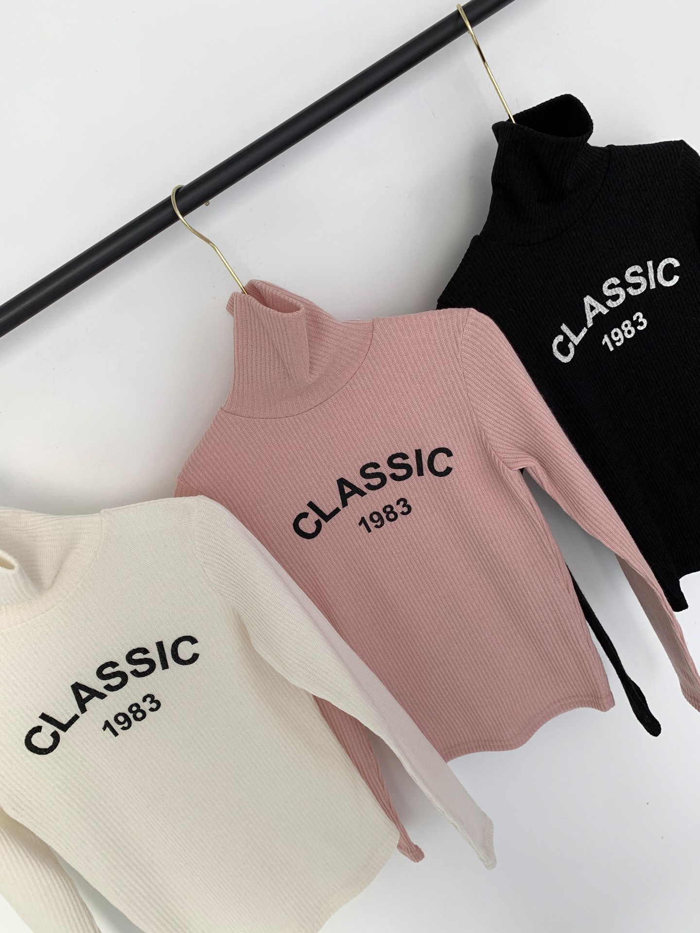 CLASSICハイネックリブTシャツ | レディースファッション通販 - DHOLIC