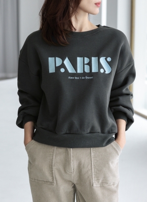 裏起毛PARISスウェット | レディースファッション通販 - DHOLIC