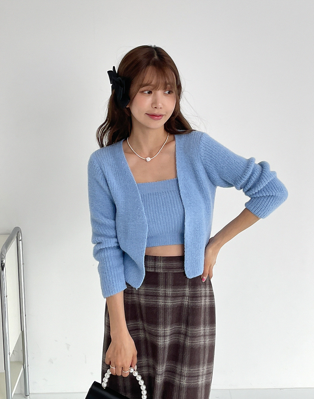 ソフトキャミ&オープンカーディガンSET | レディースファッション通販 - DHOLIC