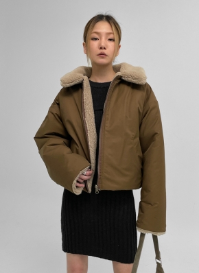 フードドロストクロップドジャンパー | レディースファッション通販 - DHOLIC