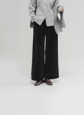 コーデュロイワイドシルエットパンツ | レディースファッション通販 - DHOLIC