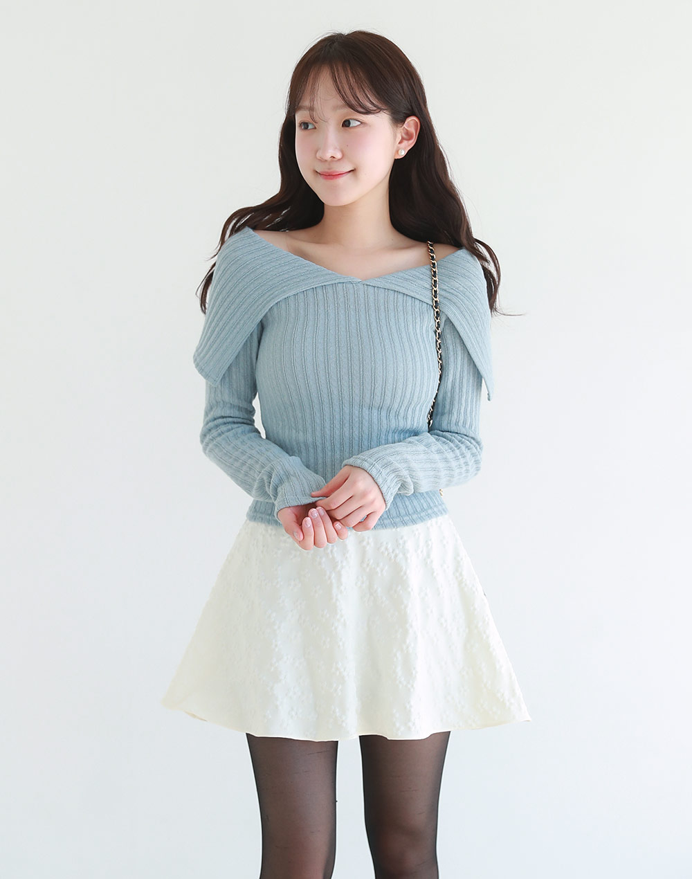 2WAYビッグカラーTシャツ | レディースファッション通販 - DHOLIC