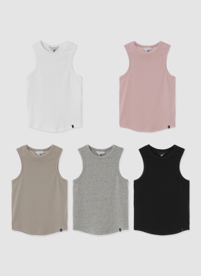 D. BASICラウンドネックタンクトップ | レディースファッション通販 - DHOLIC