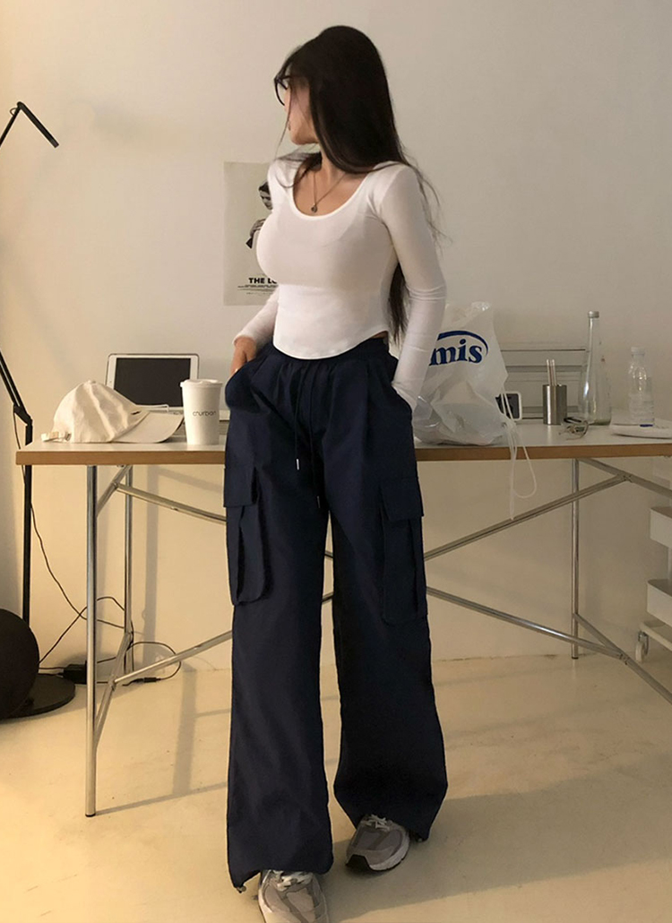 [beidelli made]2TYPEナイロンカーゴパンツ | レディースファッション通販 - DHOLIC