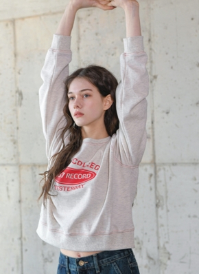 RECORDステッチスウェット | レディースファッション通販 - DHOLIC