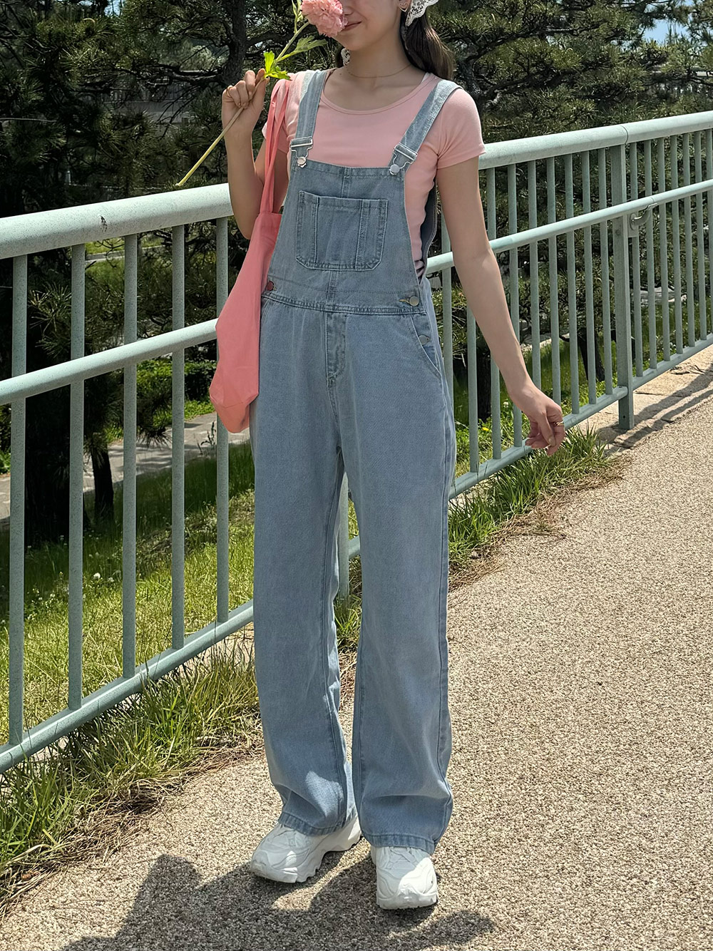 デニムサロペットパンツ | レディースファッション通販 - DHOLIC