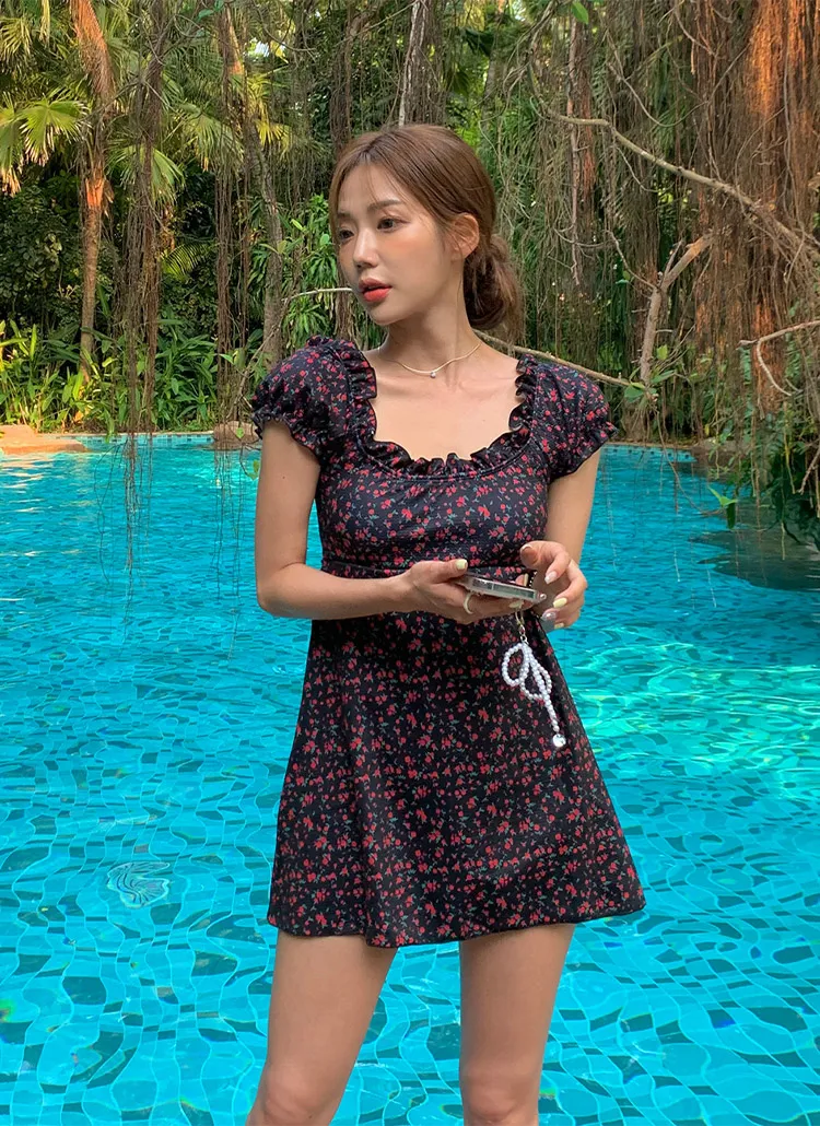 2WAYフラワー水着 | レディースファッション通販 - DHOLIC