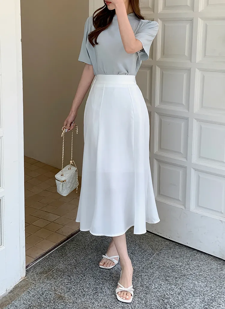 バックスリットマーメイドスカート | レディースファッション通販 - DHOLIC