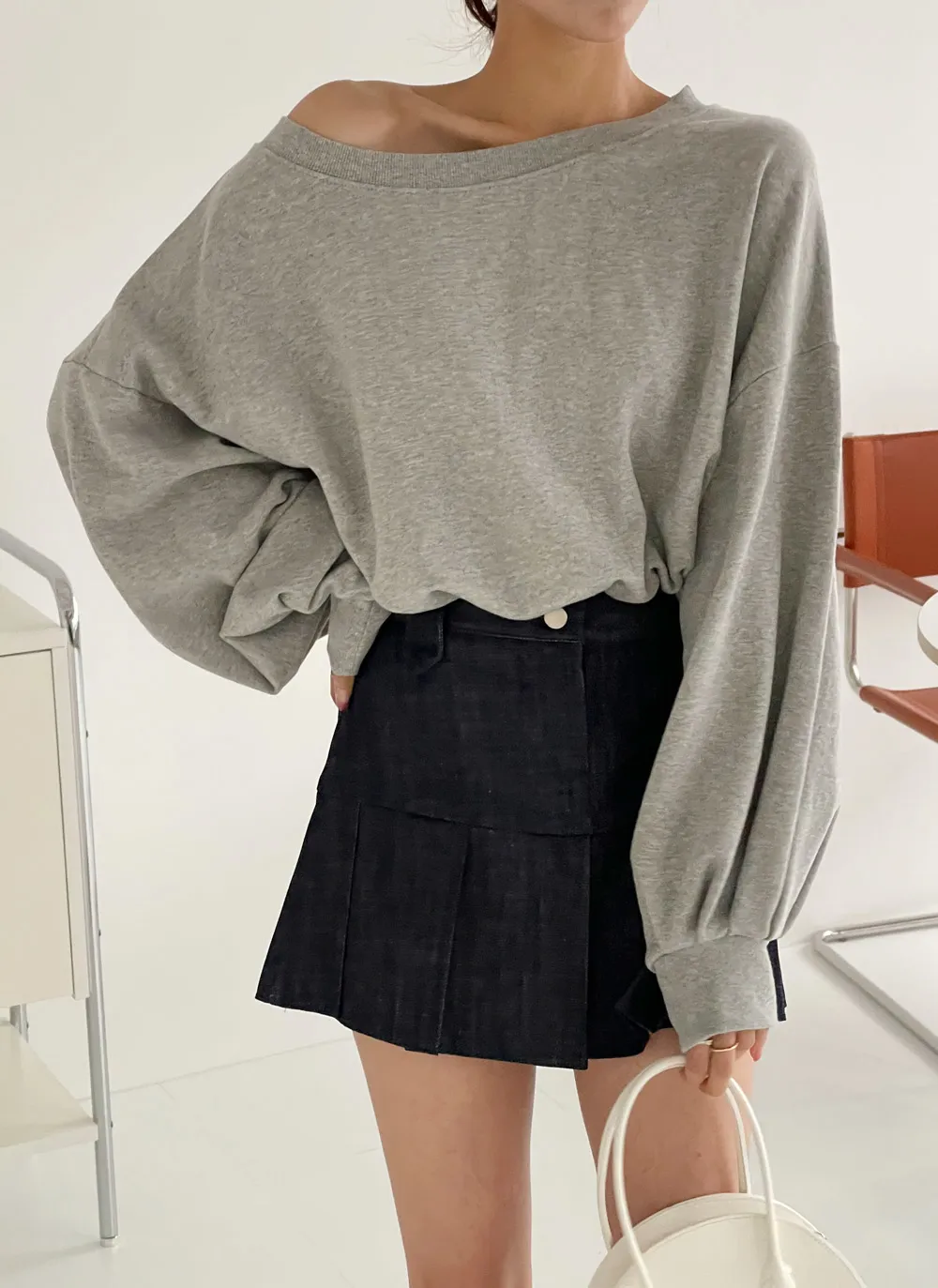 2WAYバックジップスウェット | レディースファッション通販 - DHOLIC