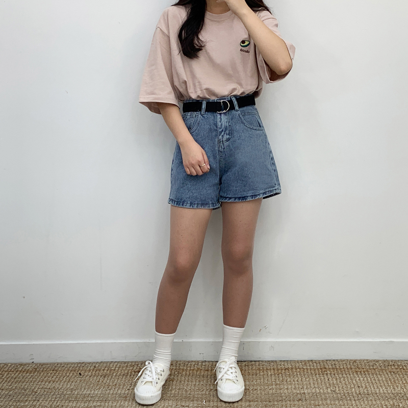 ベルトSETデニムショートパンツ | レディースファッション通販 ベルトSETデニムショートパンツ | レディースファッション通販
