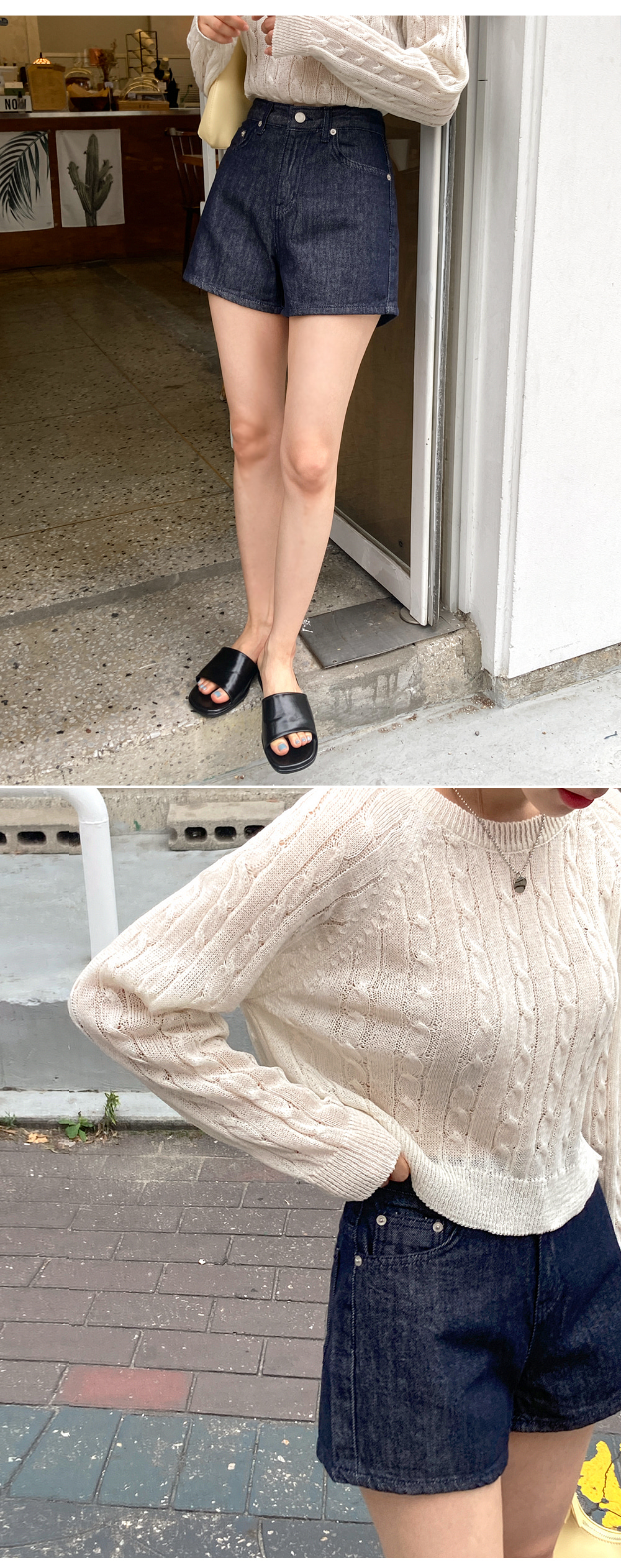 Aラインショートデニムパンツ | レディースファッション通販 Aラインショートデニムパンツ | レディースファッション通販