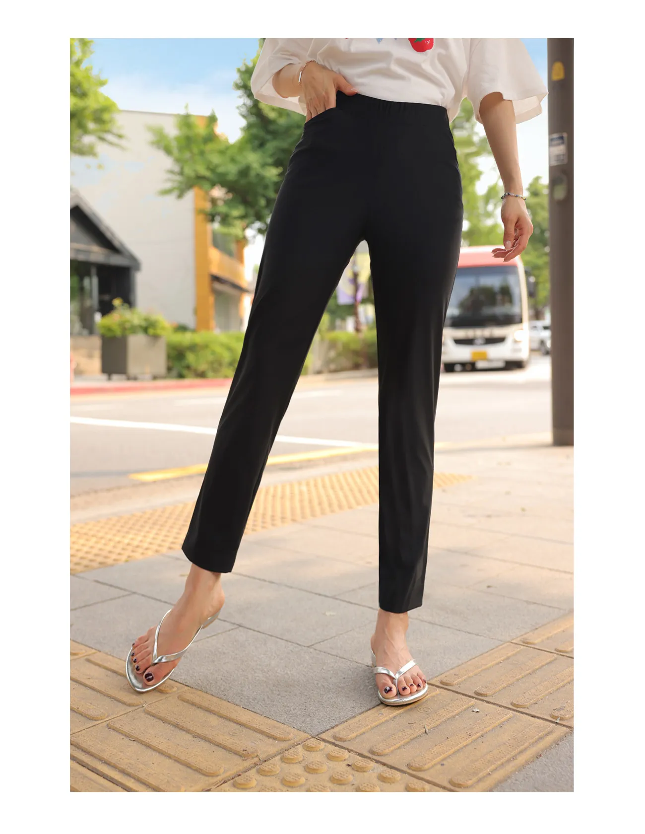 クールタッチストレートパンツ | レディースファッション通販 - DHOLIC