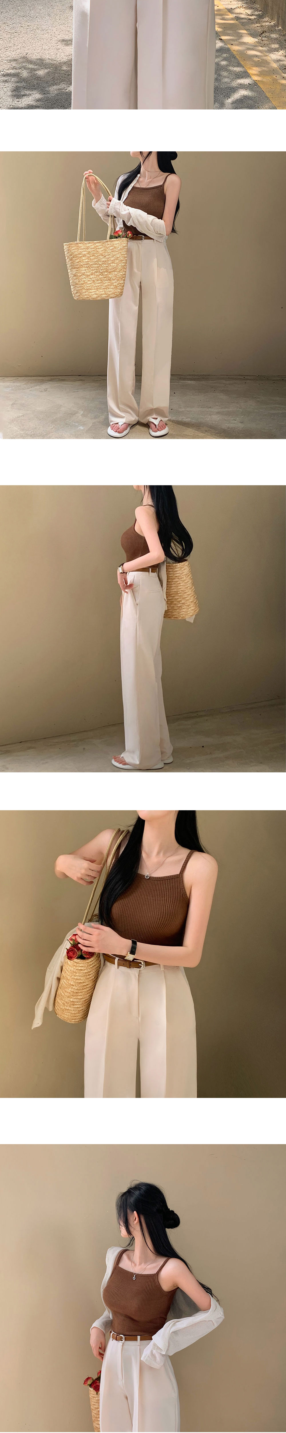 [beidelli made]2TYPEワンタックスラックス | レディースファッション通販 - DHOLIC