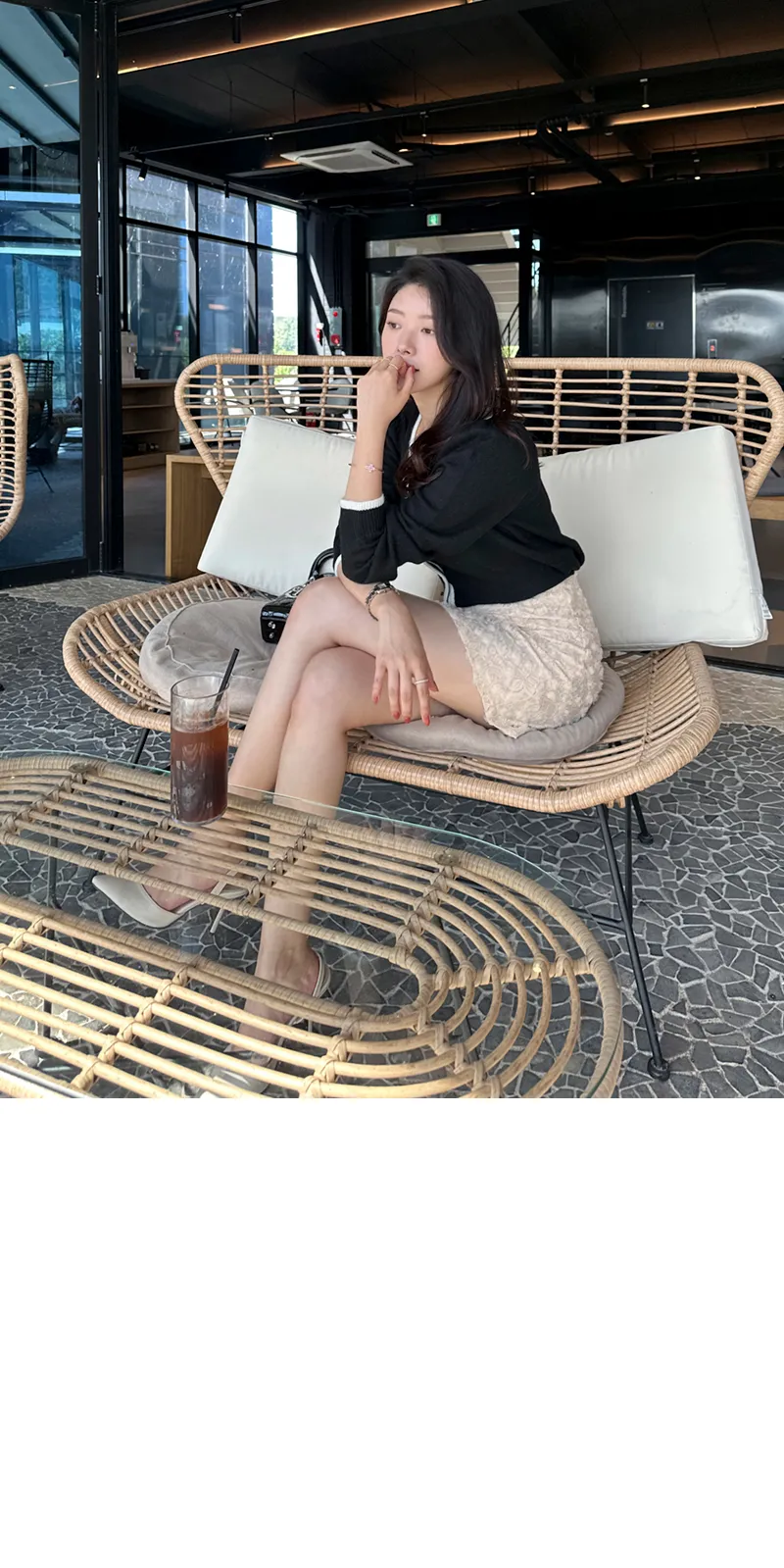 立体ローズミニスカート | レディースファッション通販 - DHOLIC