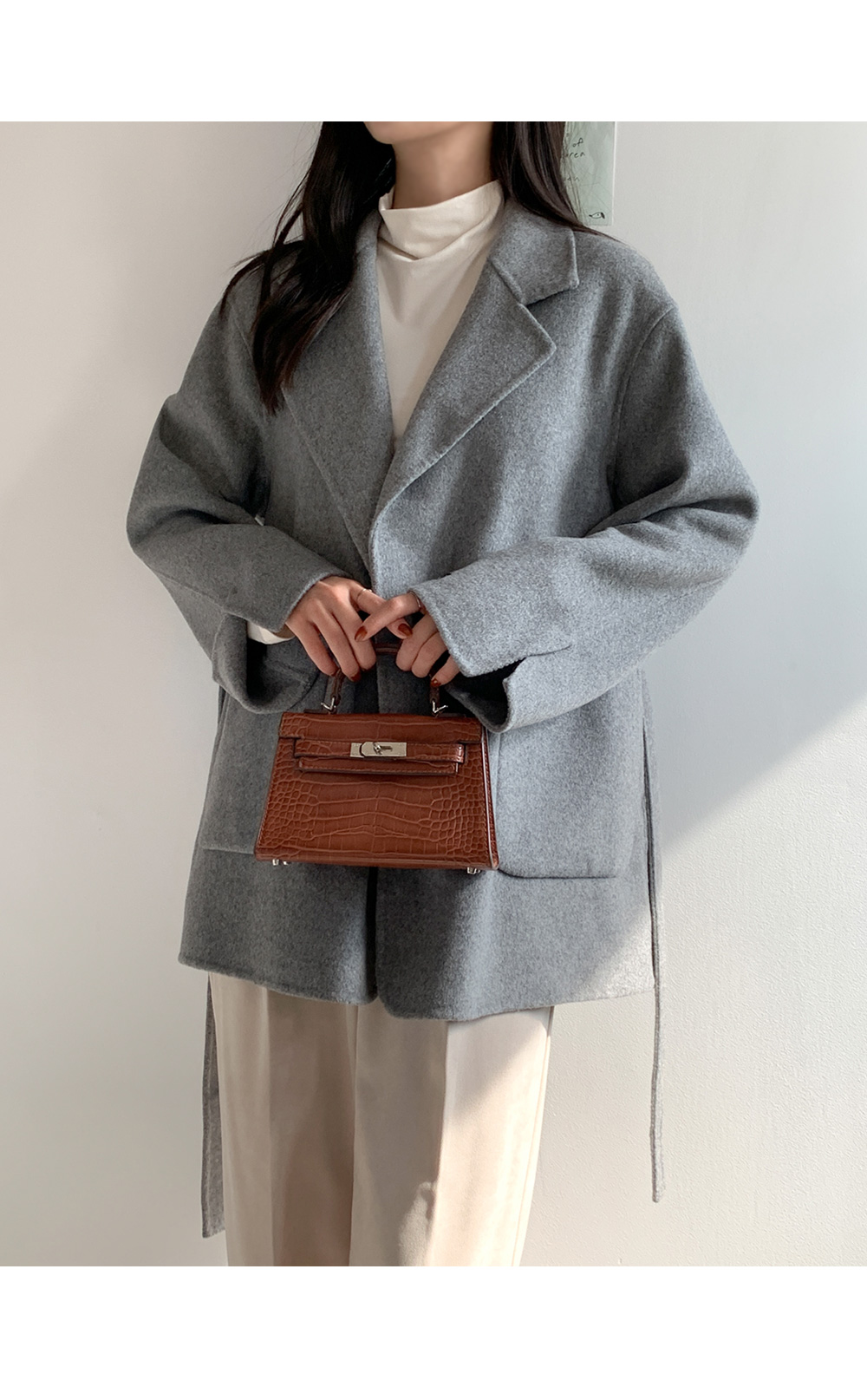 ハンドメイドウールコート | レディースファッション通販 - DHOLIC ハンドメイドウールコート | レディースファッション通販 - DHOLIC