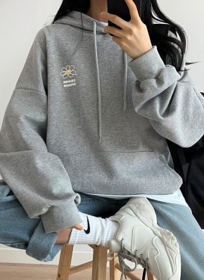 バックフラワープリントパーカー | レディースファッション通販 - DHOLIC