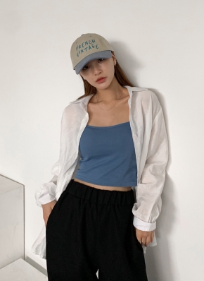 VINTAGE配色キャップ | レディースファッション通販 - DHOLIC