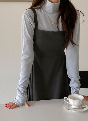 コットンハイネックTシャツ | レディースファッション通販 - DHOLIC