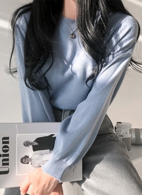 11COLORSクルーネックニット | レディースファッション通販 - DHOLIC