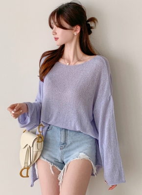 ボートネックルーズアクリルニット(ニット/カーディガン,ニット) | highclassic (ハイクラシック) | ファッション総合通販 - DHOLIC