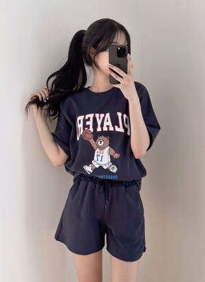 USAプリントTシャツ&パンツSET | レディースファッション通販 - DHOLIC