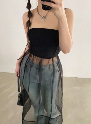 BASICチューブトップ | レディースファッション通販 - DHOLIC