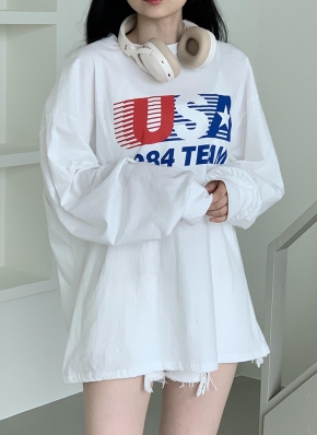 USAビッグ長袖Tシャツ | レディースファッション通販 - DHOLIC