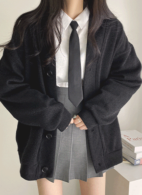 オーバーフィットVネックカーディガン | レディースファッション通販 - DHOLIC