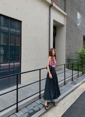 ギャザーフレアスカート | レディースファッション通販 - DHOLIC