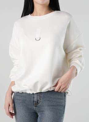 Dリングドローコードスウェット | レディースファッション通販 - DHOLIC